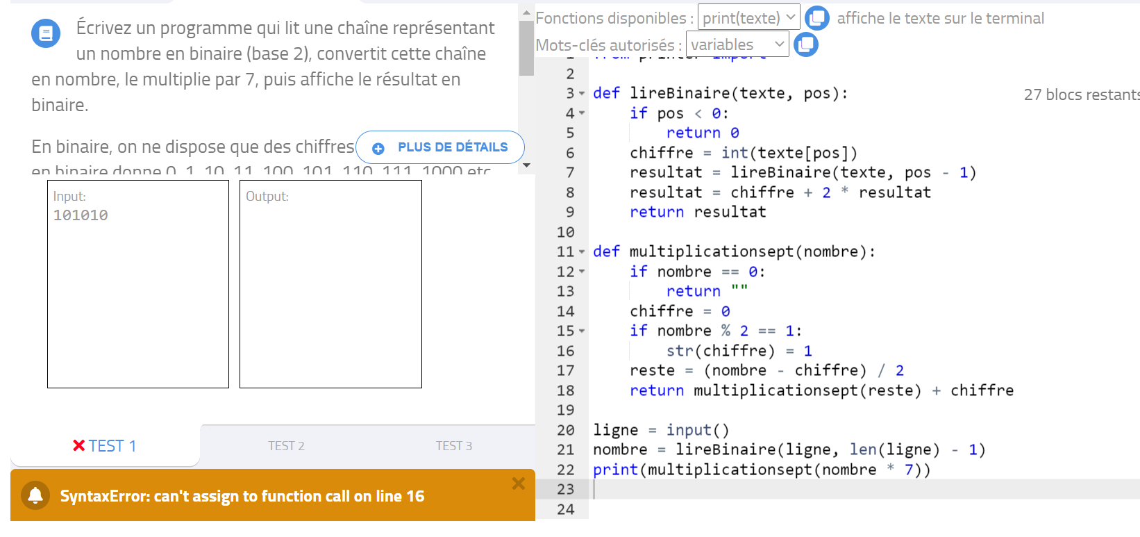 Bases binaire et haxadécimale - Archives 2020-2021 - Tutorat Associatif ...