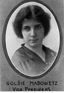 MADAME GOLDA MEIR. ISRAËL.