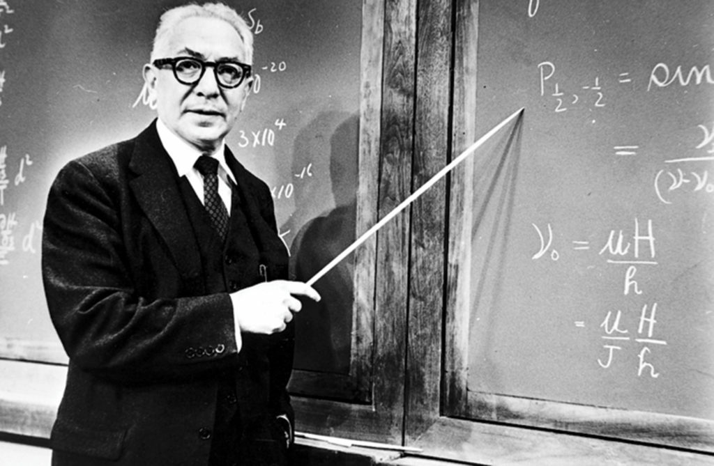 ISIDOR ISRAEL ISAAC RABI. ORIGINE JUIVE.