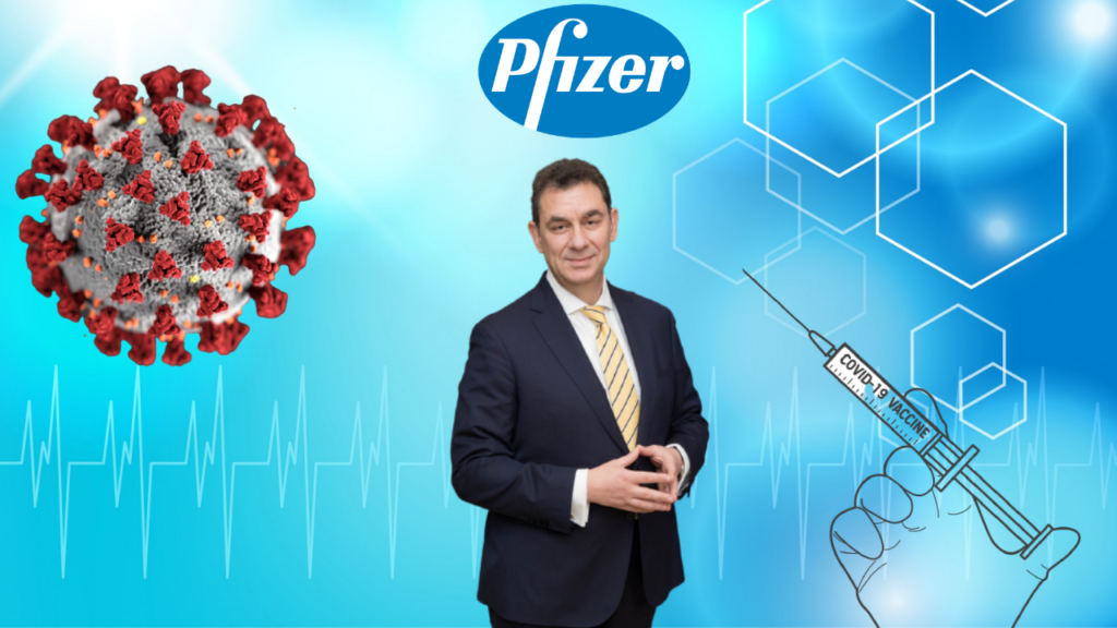 ALBERT BOURLA. ORIGINE JUIVE. PDG DE PFIZER.
