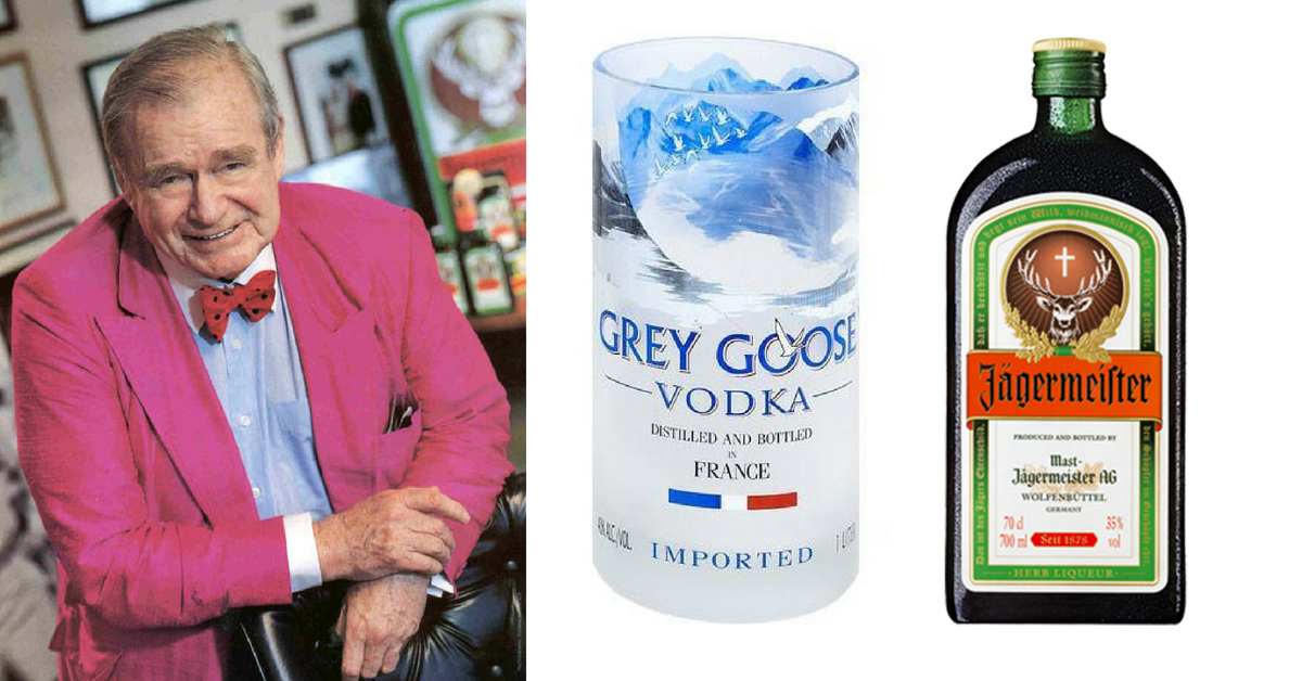 SIDNEY FRANK. FONDATEUR DE LA VODKA ET DE LA LIQUEUR.