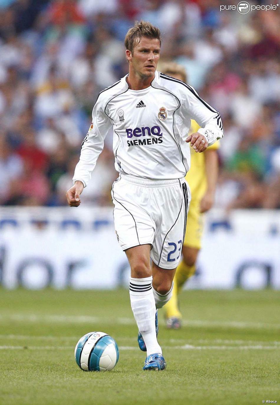 DAVID BECKHAM. GENIE DU FOOTBALL.