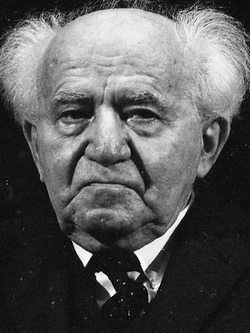 BEN GOURION. FONDATEUR DE L'ETAT D'ISRAËL.