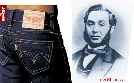 LOEB STRAUSS. INVENTEUR JUIF ALLEMAND DU BLUE JEANS.