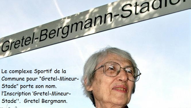 GRETL BERGMANN. ATHLETE SAUT EN HAUTEUR. JUIVE ALLEMANGE.