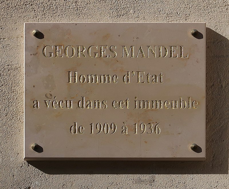 GEORGES MANDEL. JOURNALISTE ET RESISTANT JUIF FRANCAIS.