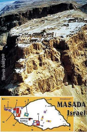 ELEAZAR BEN YAÏR. REVOLUTIONNAIRE JUIF.FORTERESSE DE MASADA.