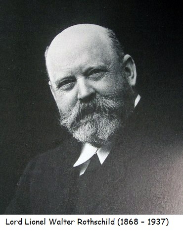 LIONEL WALTER ROTHSCHILD. BANQUIER ANGLAIS.1868-1937.