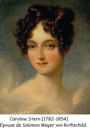 CAROLINE (STERN) ROTHSCHILD. 1782-1854.