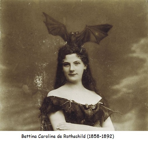 BETTINA CAROLINE DE ROTHSCHILD (1858-1892).