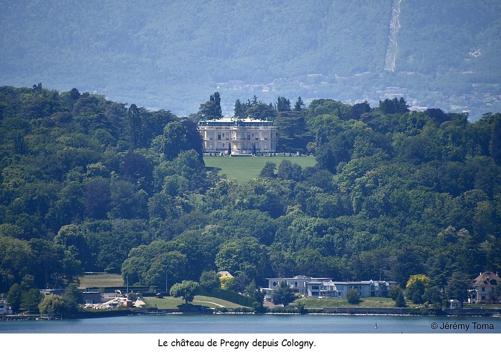 DEMEURES DES ROTHSCHILD. LE CHATEAU DE PREGNY (SUISSE).