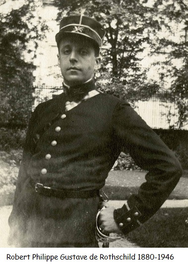 LE BARON ROBERT DE ROTHSCHILD. BANQUIER. 1880-1946.