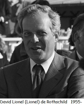DAVID LIONEL DE ROTHSCHILD 1955-