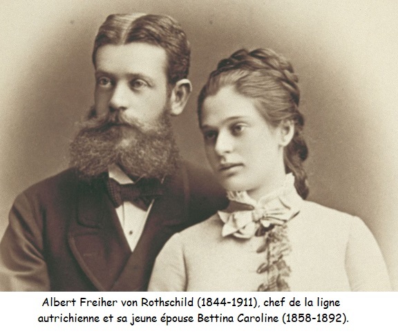 OSCAR RUBEN VON ROTHSCHILD. 1888-1909.