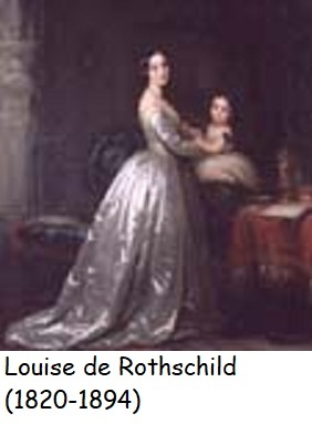 Louise de Rothschild (1820-1894).