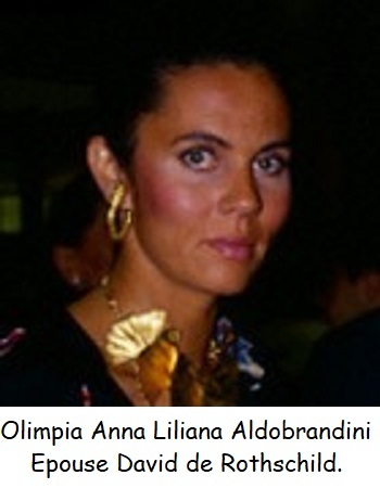 Olimpia Anna de Rothschild née Aldobrandini. 1955-