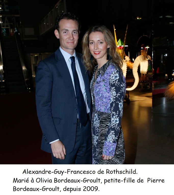 ALEXANDRE DE ROTHSCHILD.BANQUIER FRANCAIS.1980-