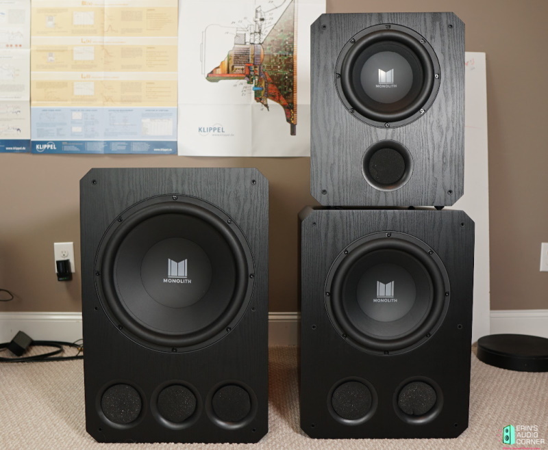 Caissons de graves Monoprice Monolith - www.homecinema-fr.com