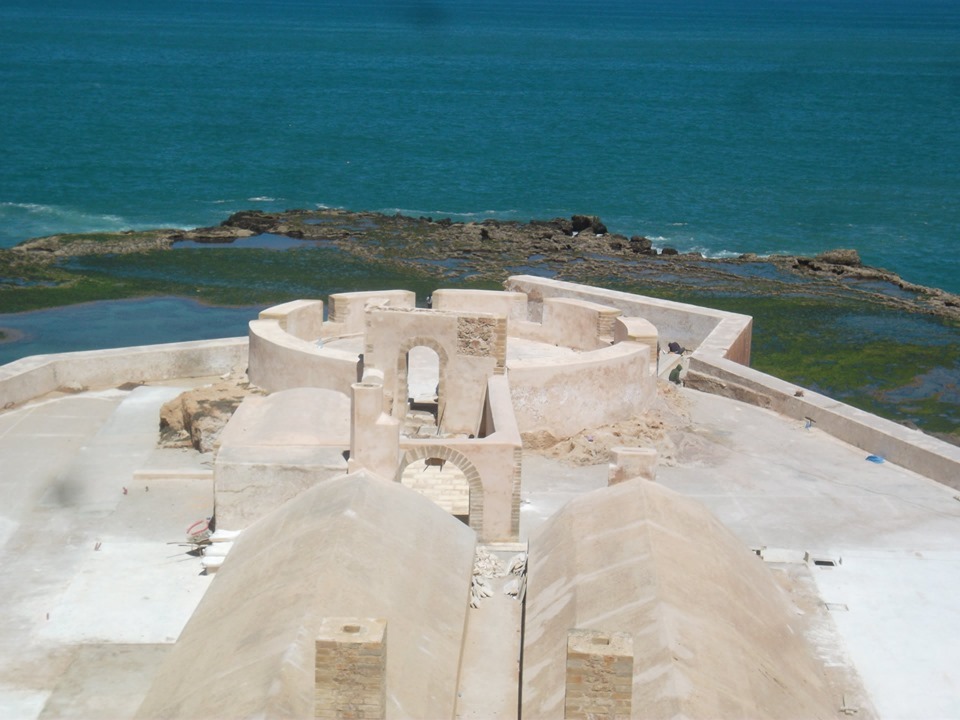 RESTAURATION FORT ROTTEMBOURG A RABAT. 1/4.