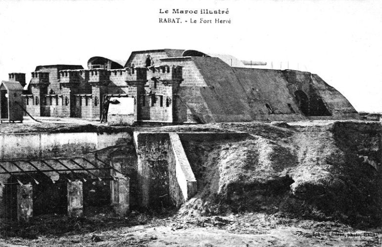 LE FORT HERVE A RABAT. MAROC.