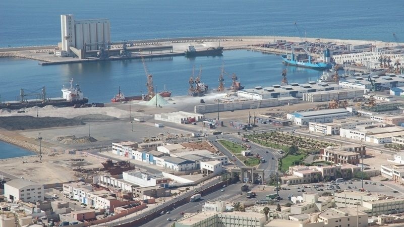 Le port d'Agadir. MAROC.