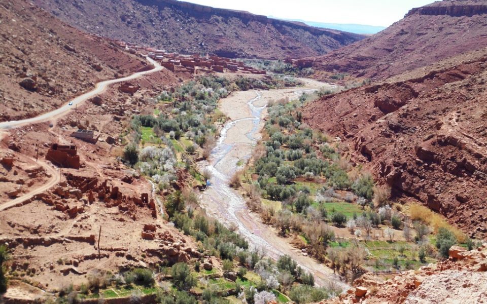 Etape à Télouet. MAROC.