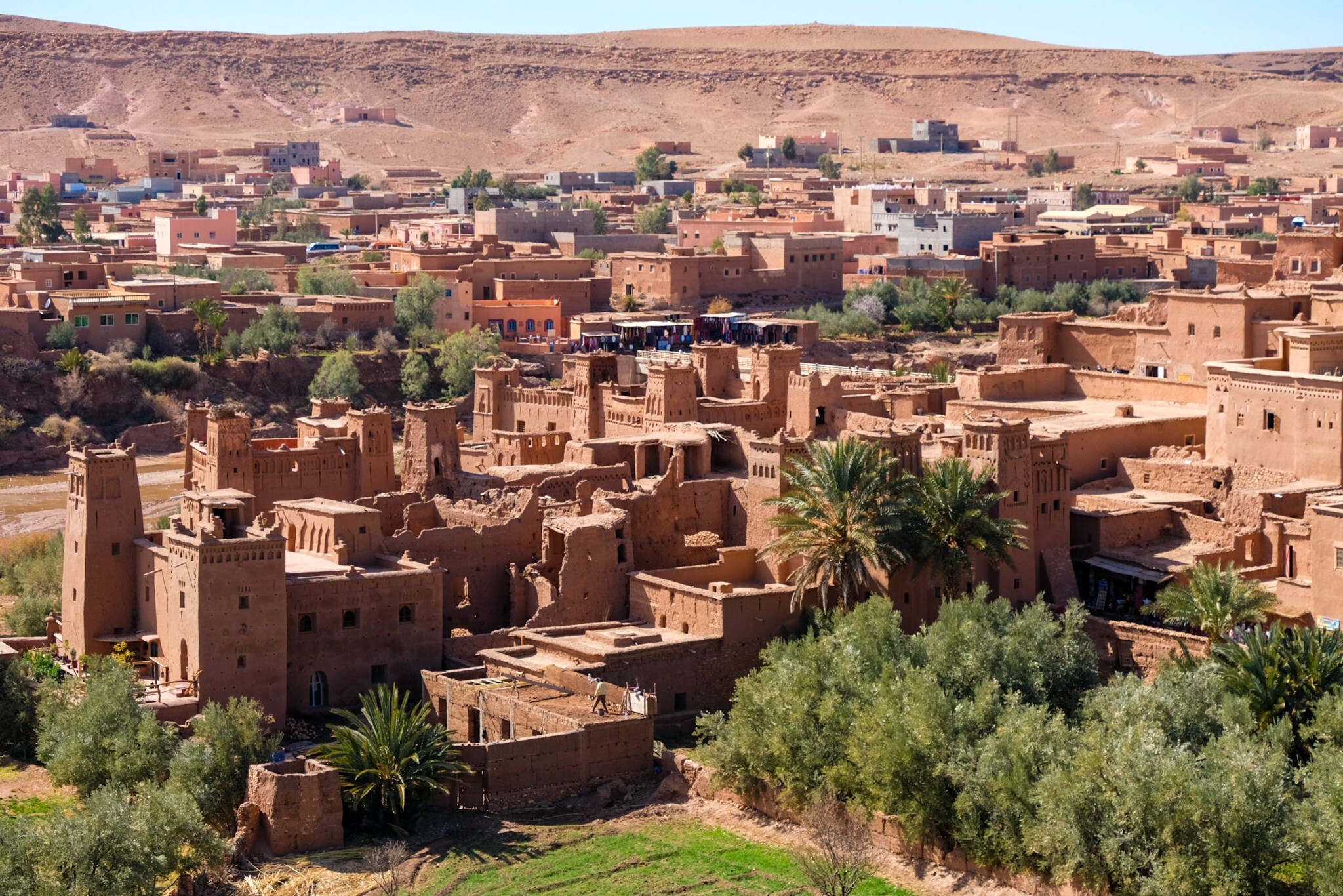 La vallée du Dadès. MAROC.