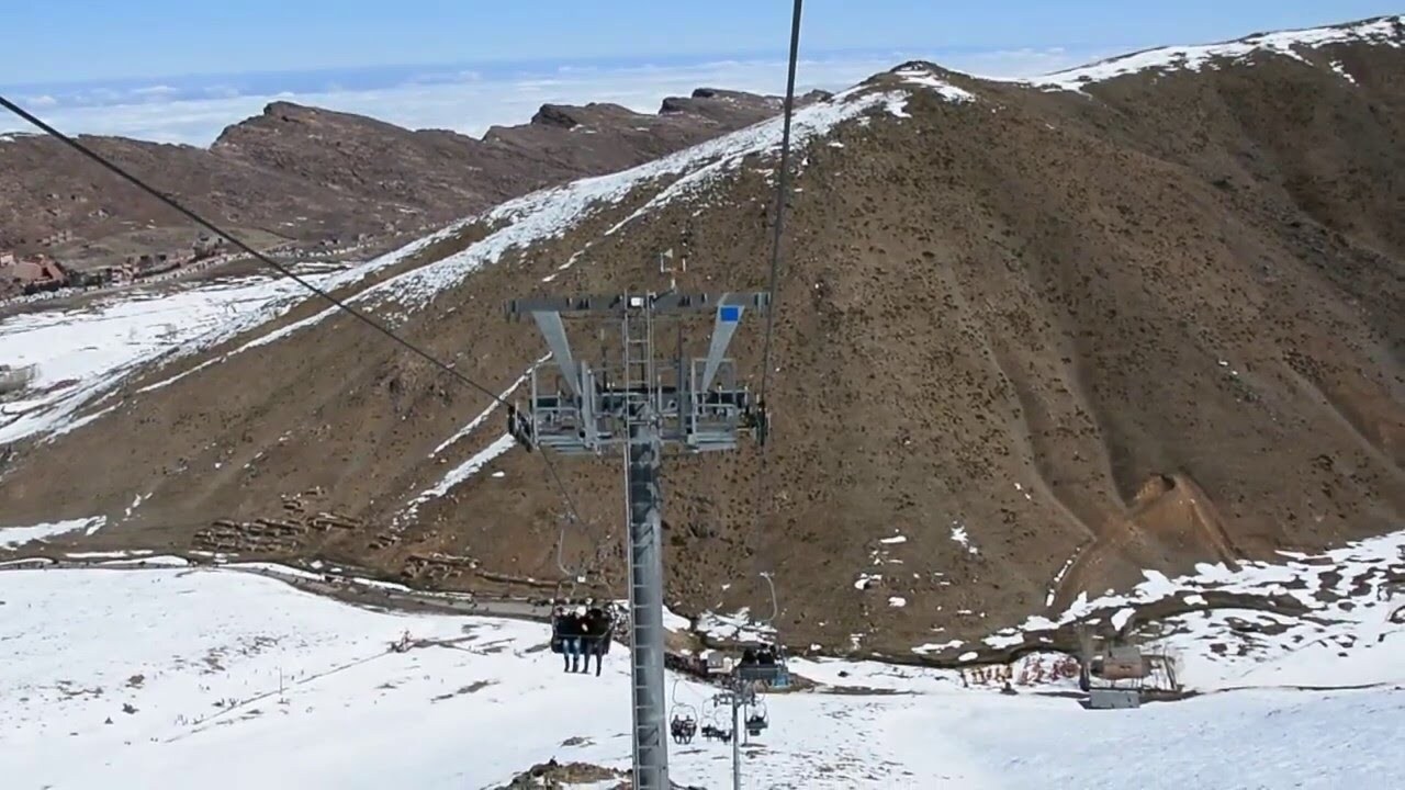 LA STATION DE SKI OUKAÏMEDEN.