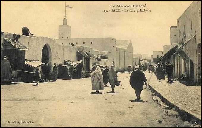 PHOTOS D'AUTREFOIS DE LA VILLE DE SALE. MAROC.