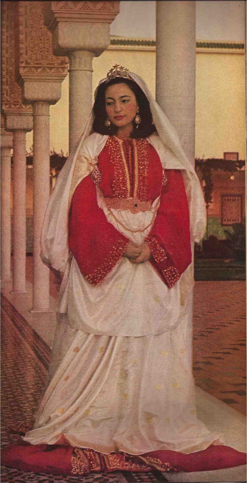 LA PRINCESSE LALLA NUZHA DU MAROC.