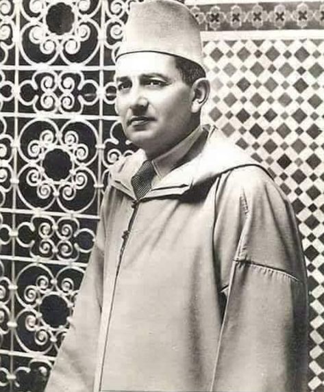 LE SULTAN MOHAMMED BEN YOUSSEF DU MAROC.