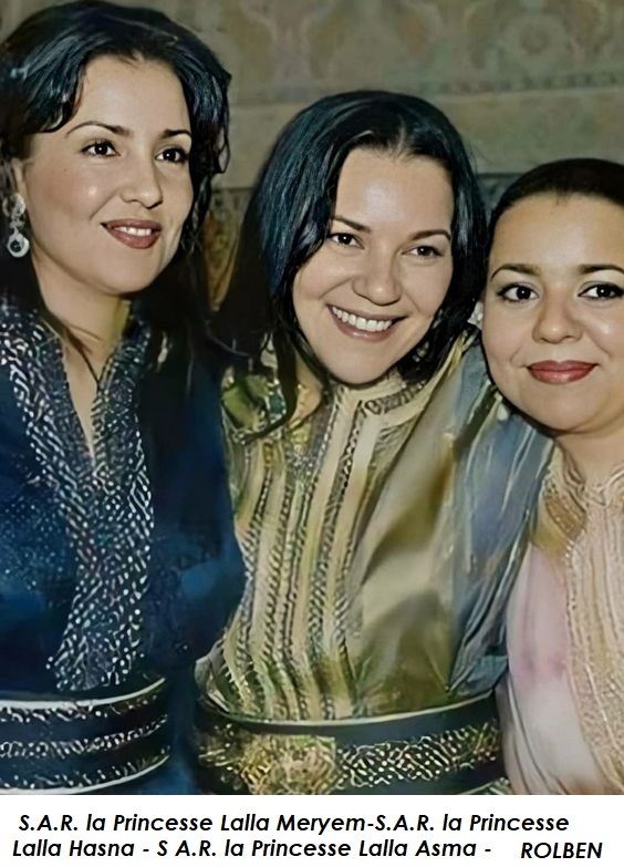 PRINCESSES ET PRINCES DU MAROC.