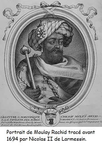 MOULAY RACHID. SULTAN DU MAROC. 1631-1672.