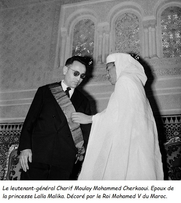 PRINCESSE LALLA MALIKA DU MAROC.