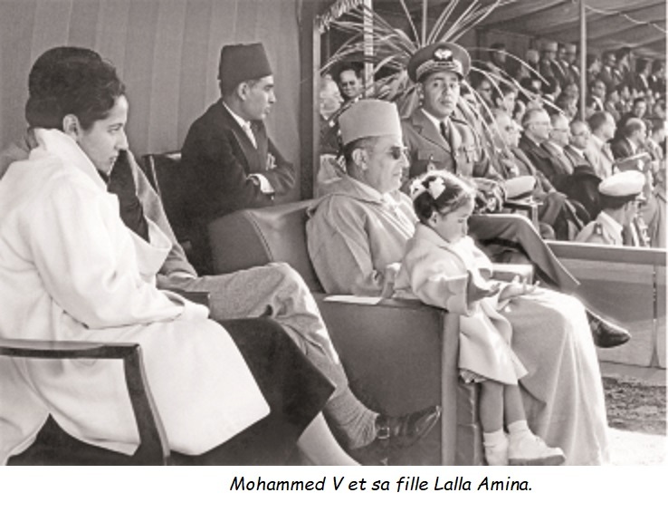 LALLA BAHIA DU MAROC. 3ème EPOUSE DE MOHAMMED V.