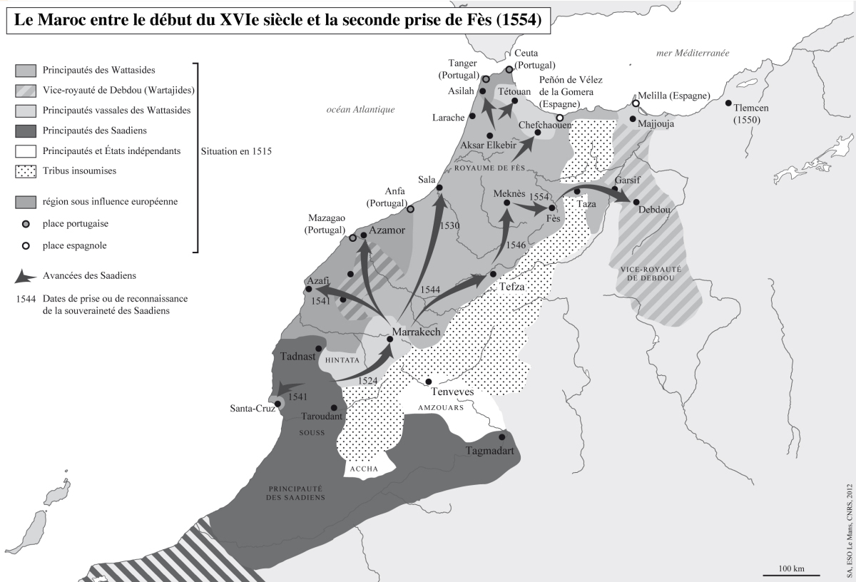 MAROC. LES WATTASSIDES (1471-1554).