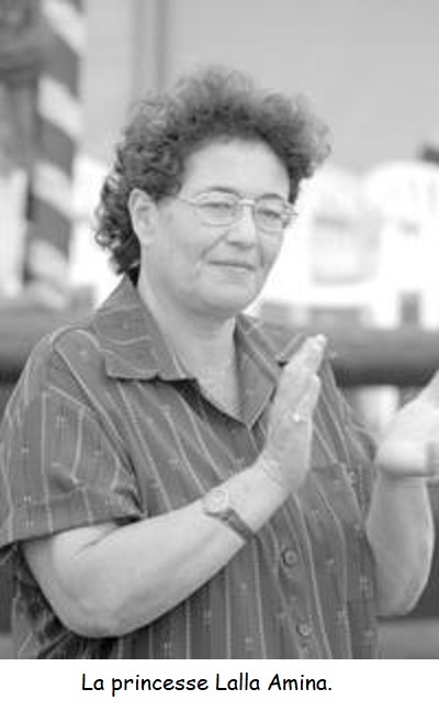 PRINCESSE LALLA AMINA DU MAROC.