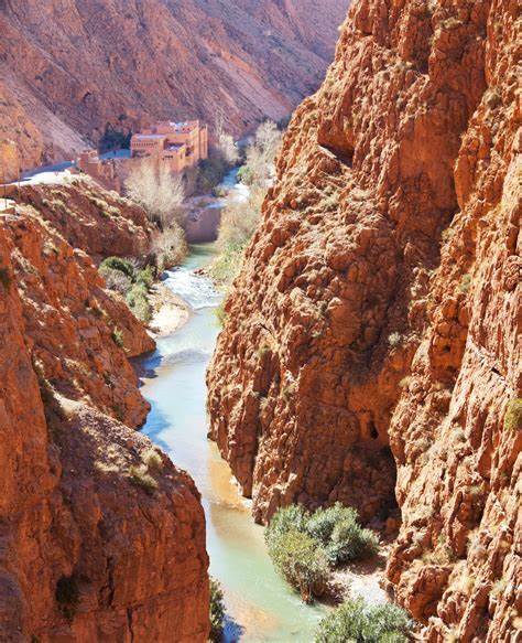 Gorges du Dadès. Maroc.