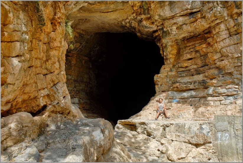 La grotte du chameau de Tafoughalt. Maroc.
