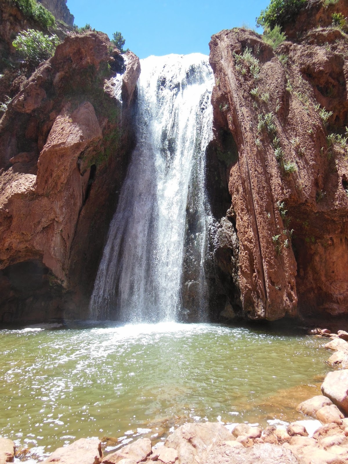LE FLEUVE OUM ER BIA. MAROC.