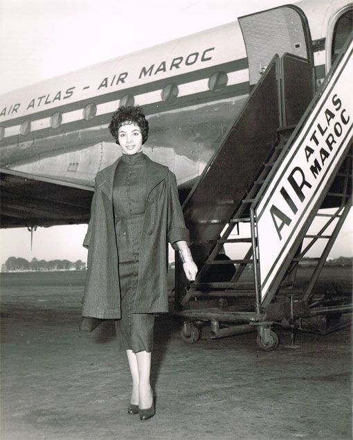 HÔTESSE DE L'AIR ROYAL AIR MAROC.