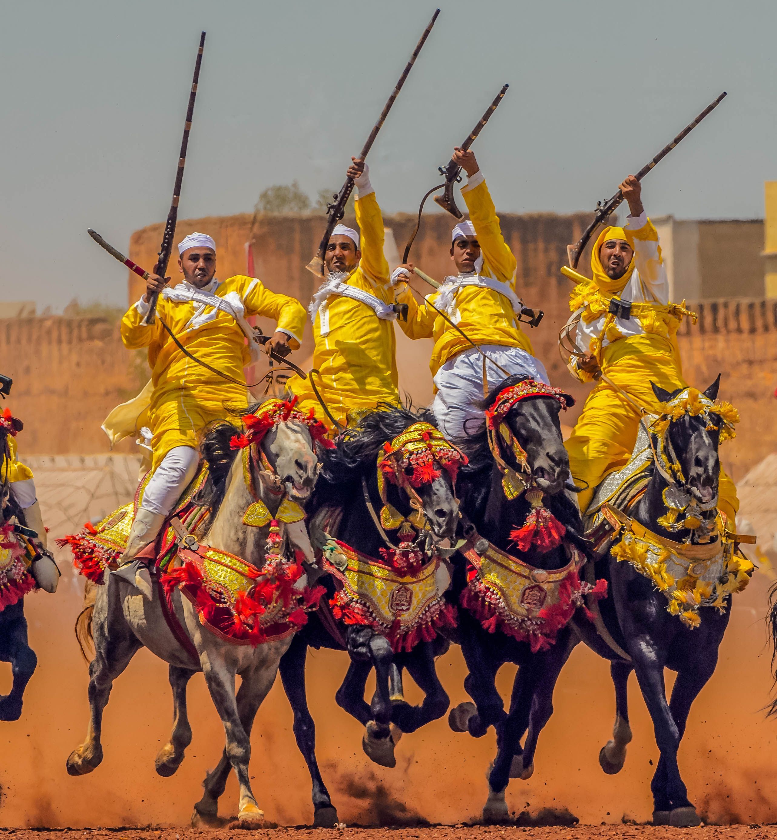 la fantasia au maroc