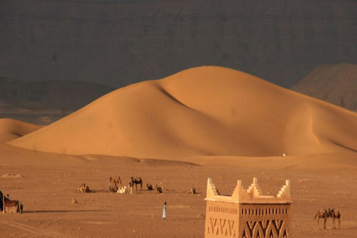TINFOU. PORTE DU SAHARA. MAROC.