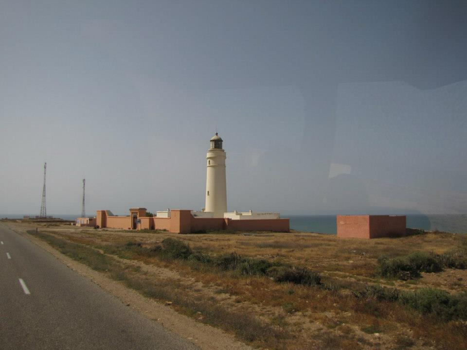 LE PHARE DU CAP GHIR A AGADIR. MAROC.