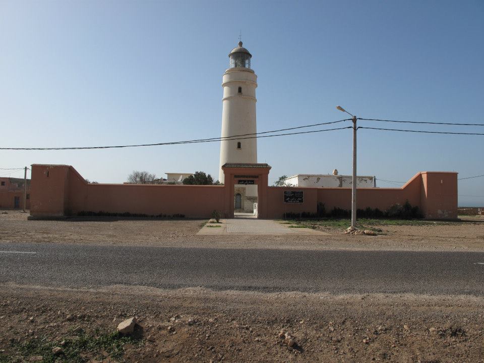 LE PHARE DU CAP GHIR A AGADIR. MAROC.
