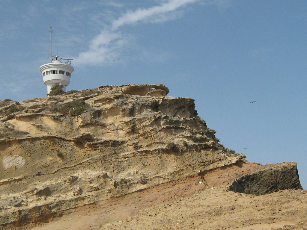 PHARE DU CAP DE L'EAU. RAS EL MA. NADOR. MAROC.