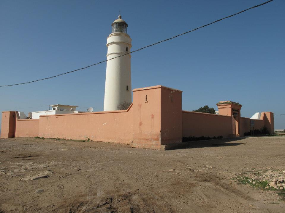 LE PHARE DU CAP GHIR A AGADIR. MAROC.
