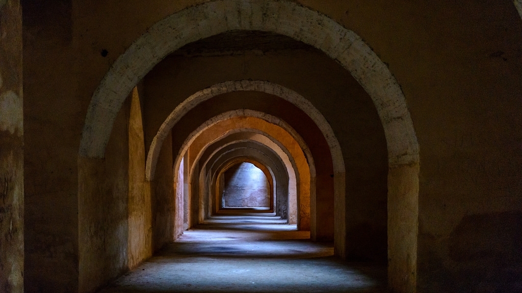 PRISON SOUTERRAINE DE QARA. MAROC.