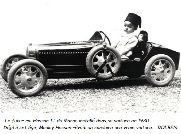 LES AUTOMOBILES DU ROI HASSAN II DU MAROC.