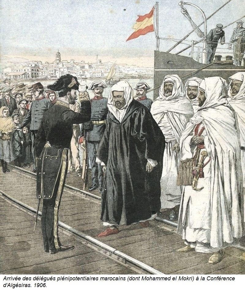 LE GRAND VIZIR HADJ MOHAMMED EL MOKRI DU MAROC.